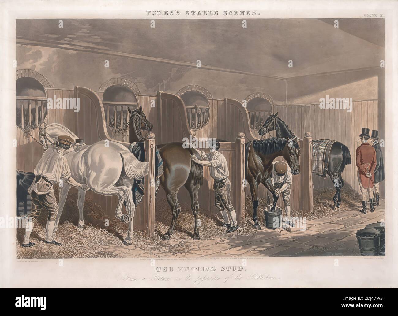Fores stable scenes hi-res stock photography and images - Alamy