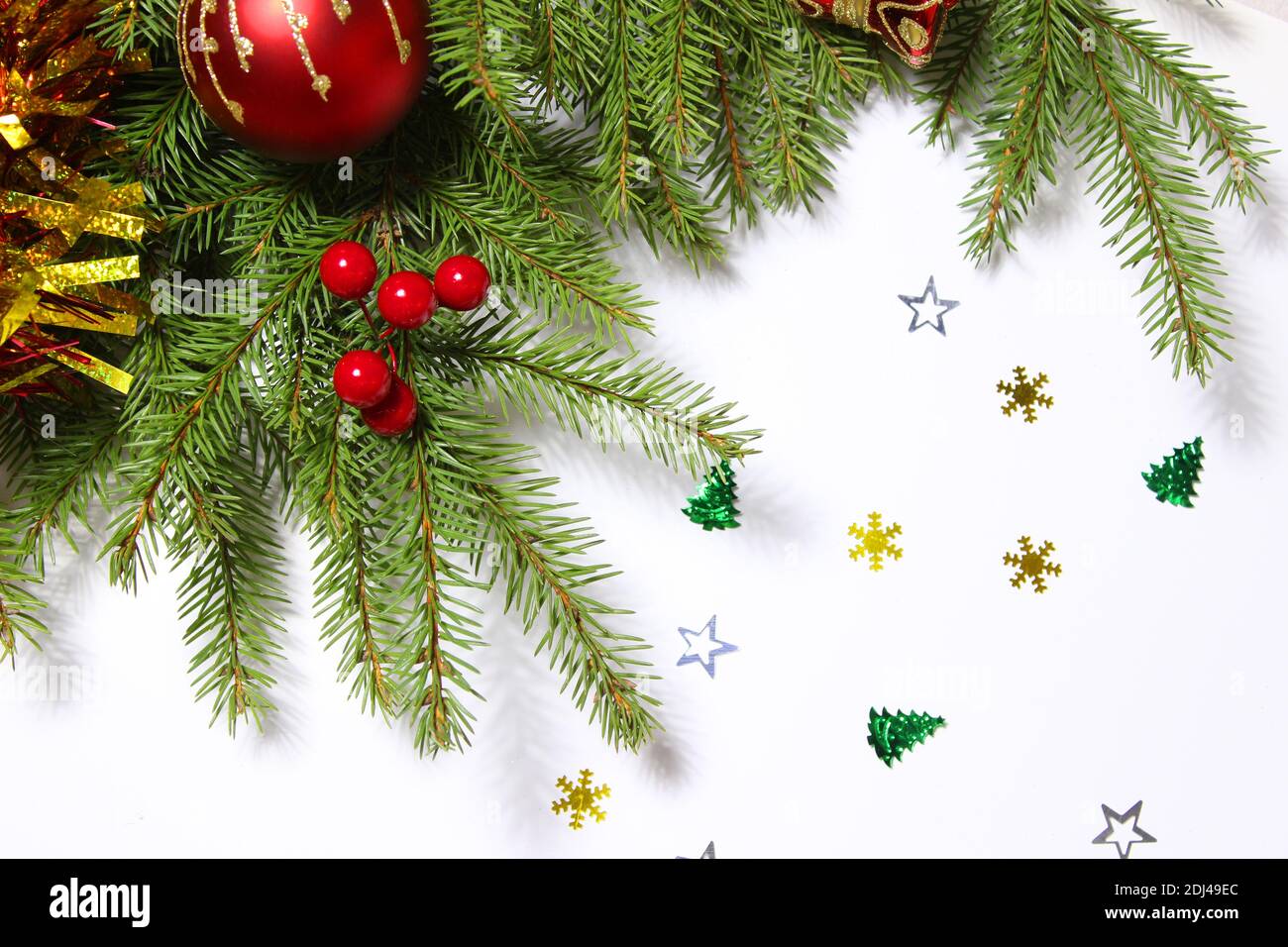 Christmas background with the ability to insert text. Holiday greetings ...