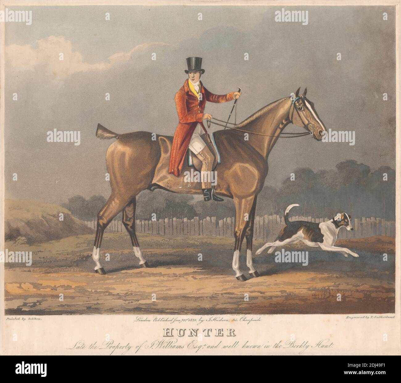 Set of six: 3. Hunter, Thomas Sutherland, ca. 1785–1838, British, after ...