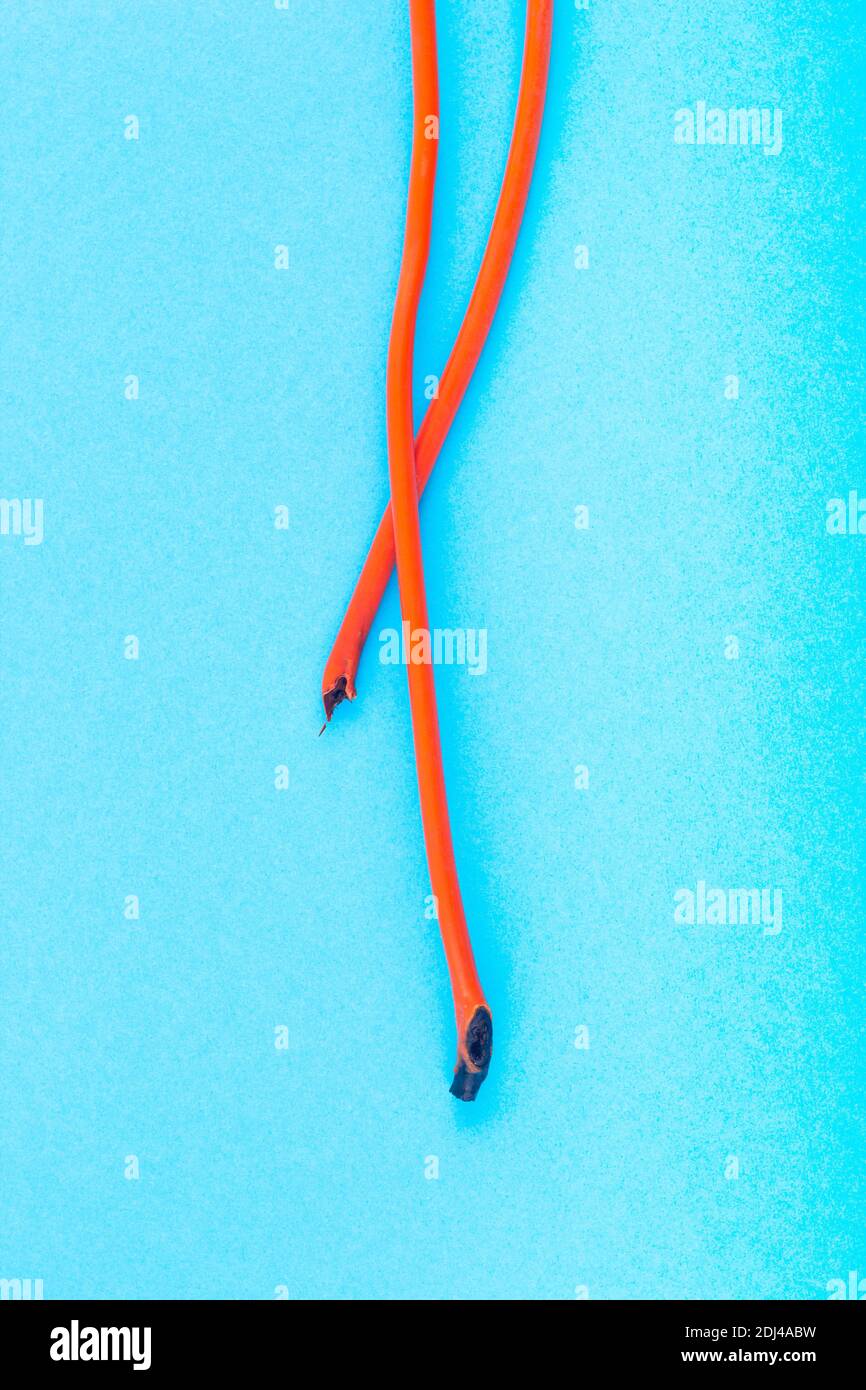 Burnt electrical wire hi-res stock photography and images - Alamy