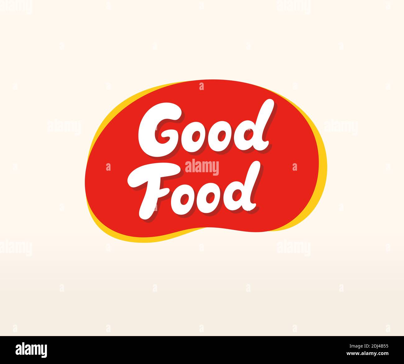 Good food logo restaurant hi-res stock photography and images - Alamy