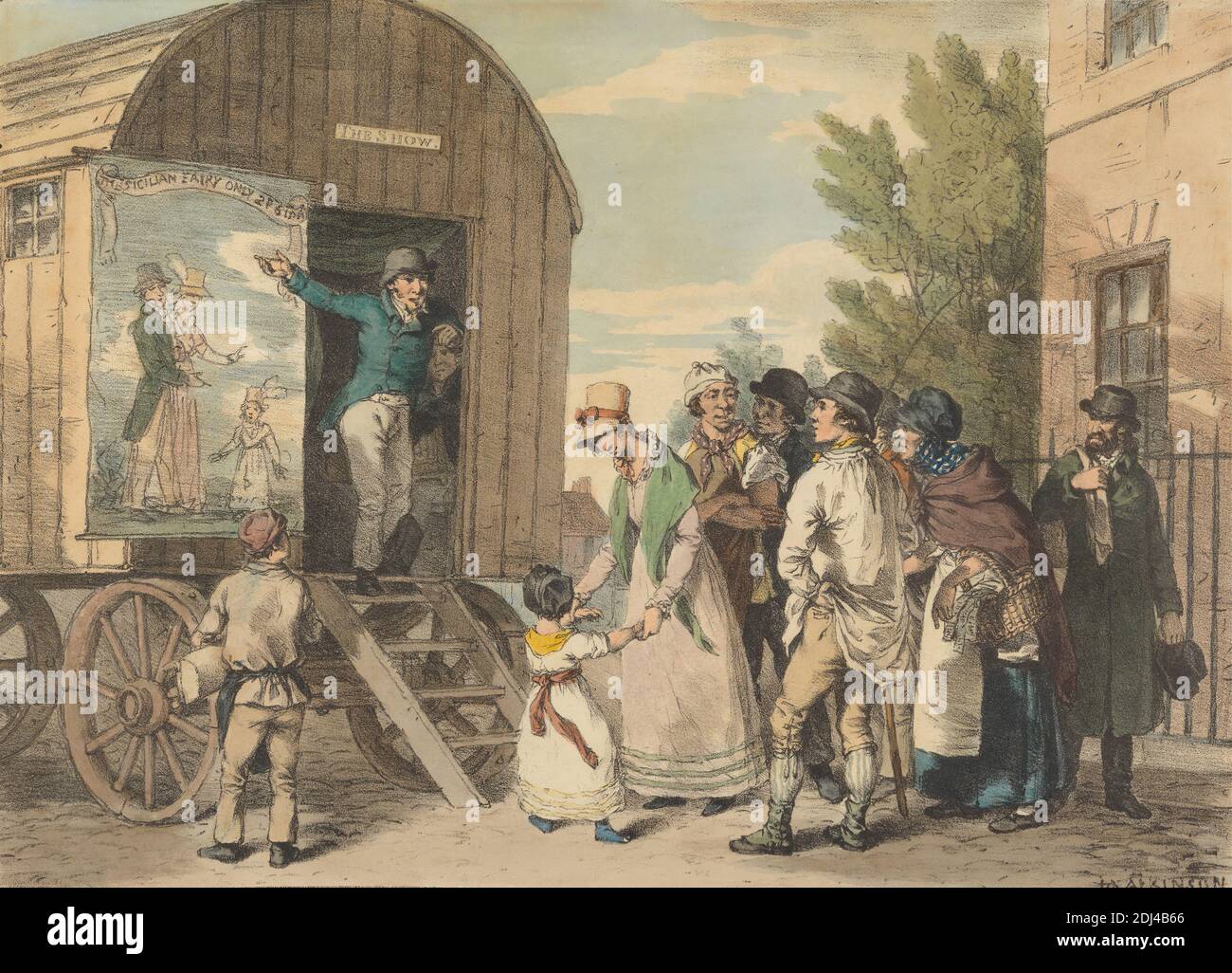 The Show, Print made by Rowney & Forster, active 1820–1822, after John ...