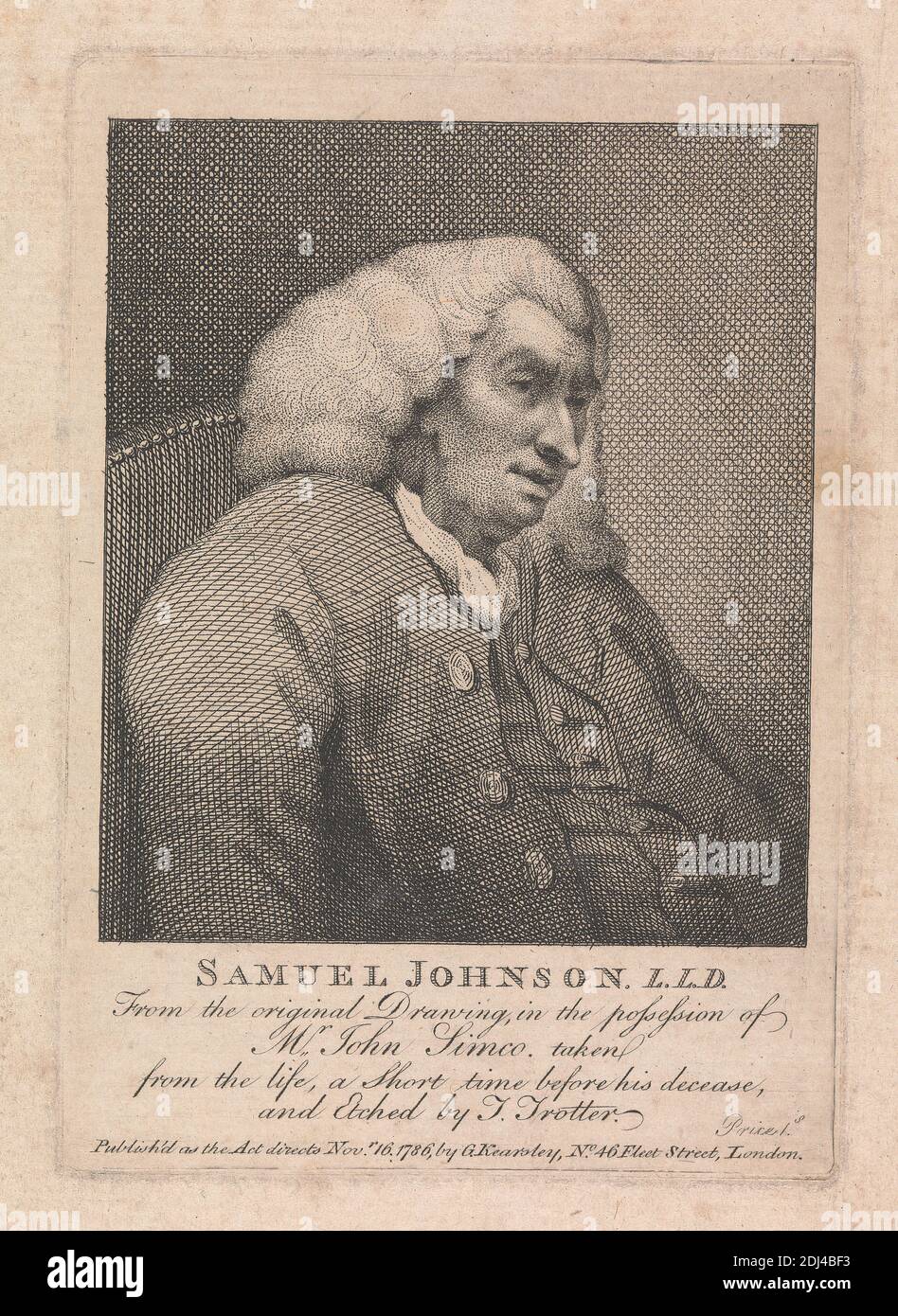 Untitled, Thomas Trotter, ca. 1750–1803, British, after unknown artist ...