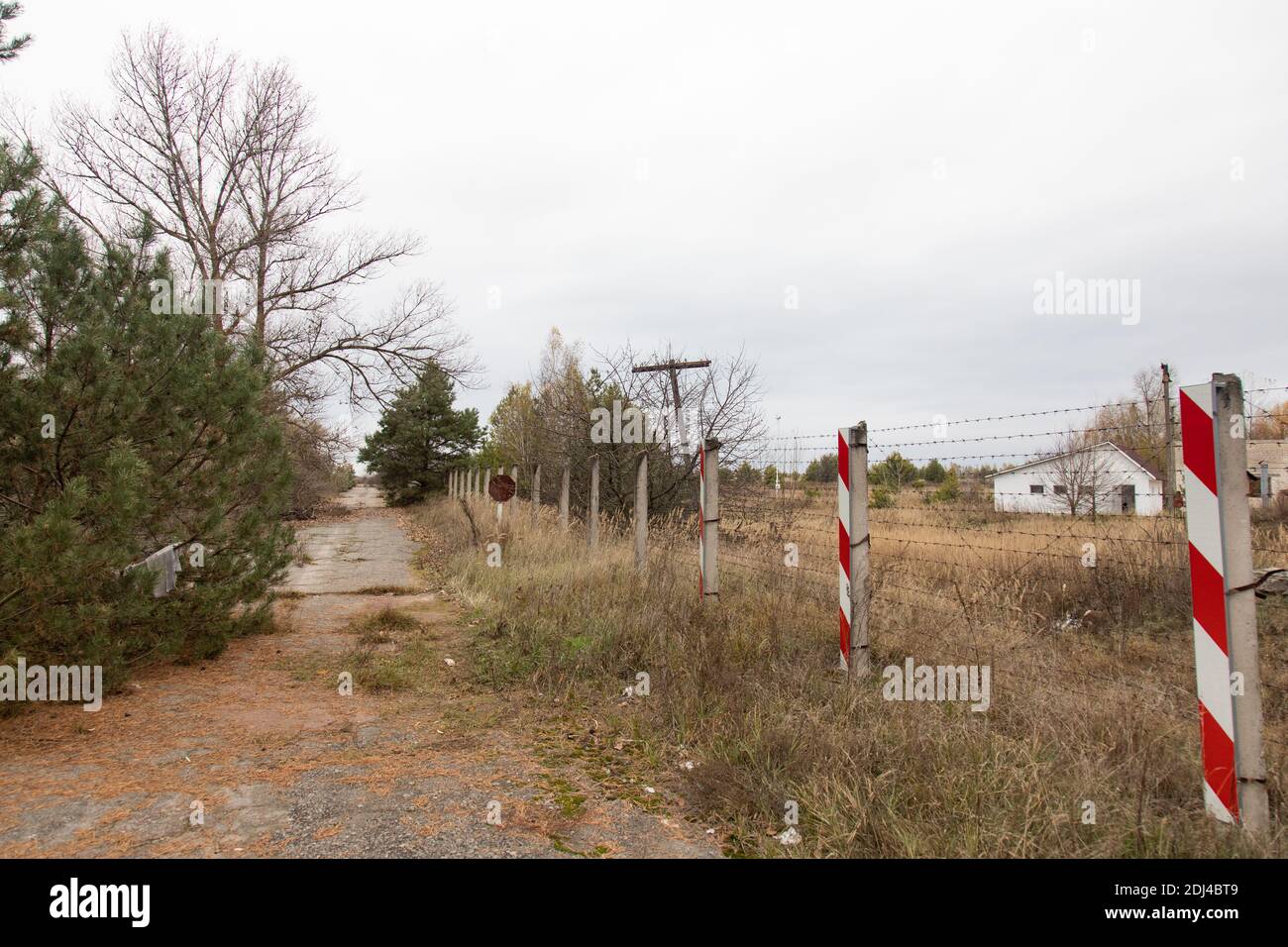 A glimpse of the Chernobyl exclusion area near the ghost city of ...