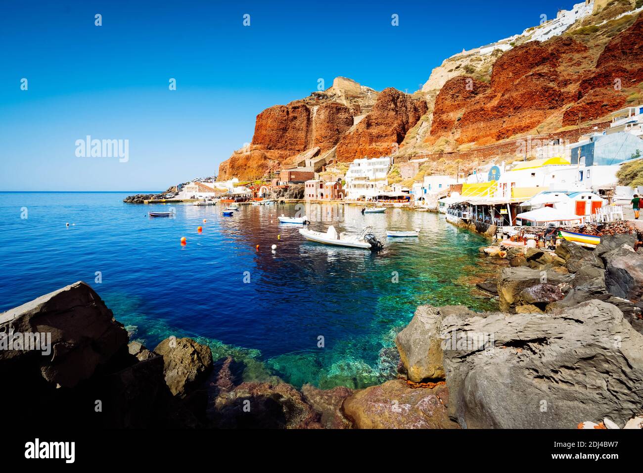 Ammoudi bay santorini hi-res stock photography and images - Alamy