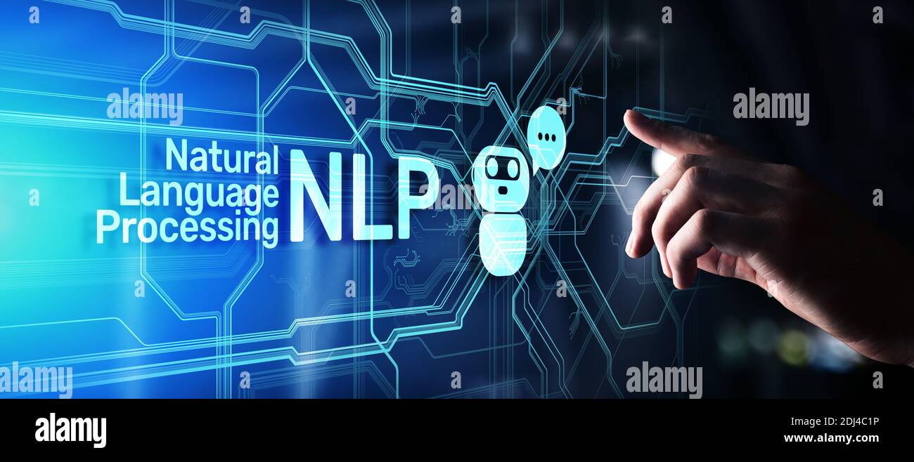 NLP natural language processing cognitive computing technology concept ...