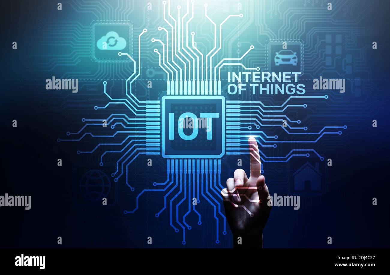 IOT Internet of things Digital transformation Modern Technology concept ...