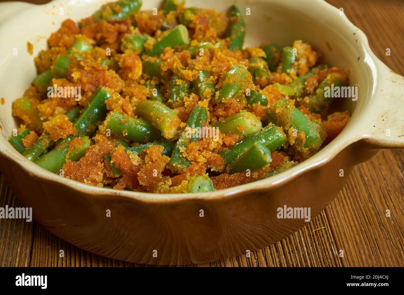 Absmalcane mahune - Croatian dish prepared with green beans, garlic ...