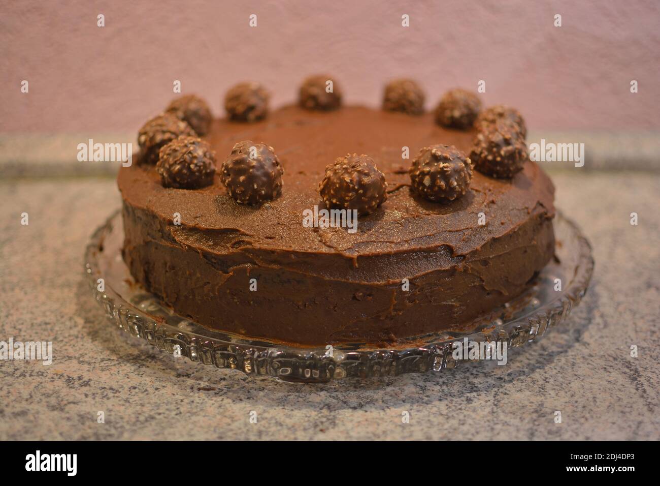 Ferrero rocher delicious cake hi-res stock photography and images - Alamy