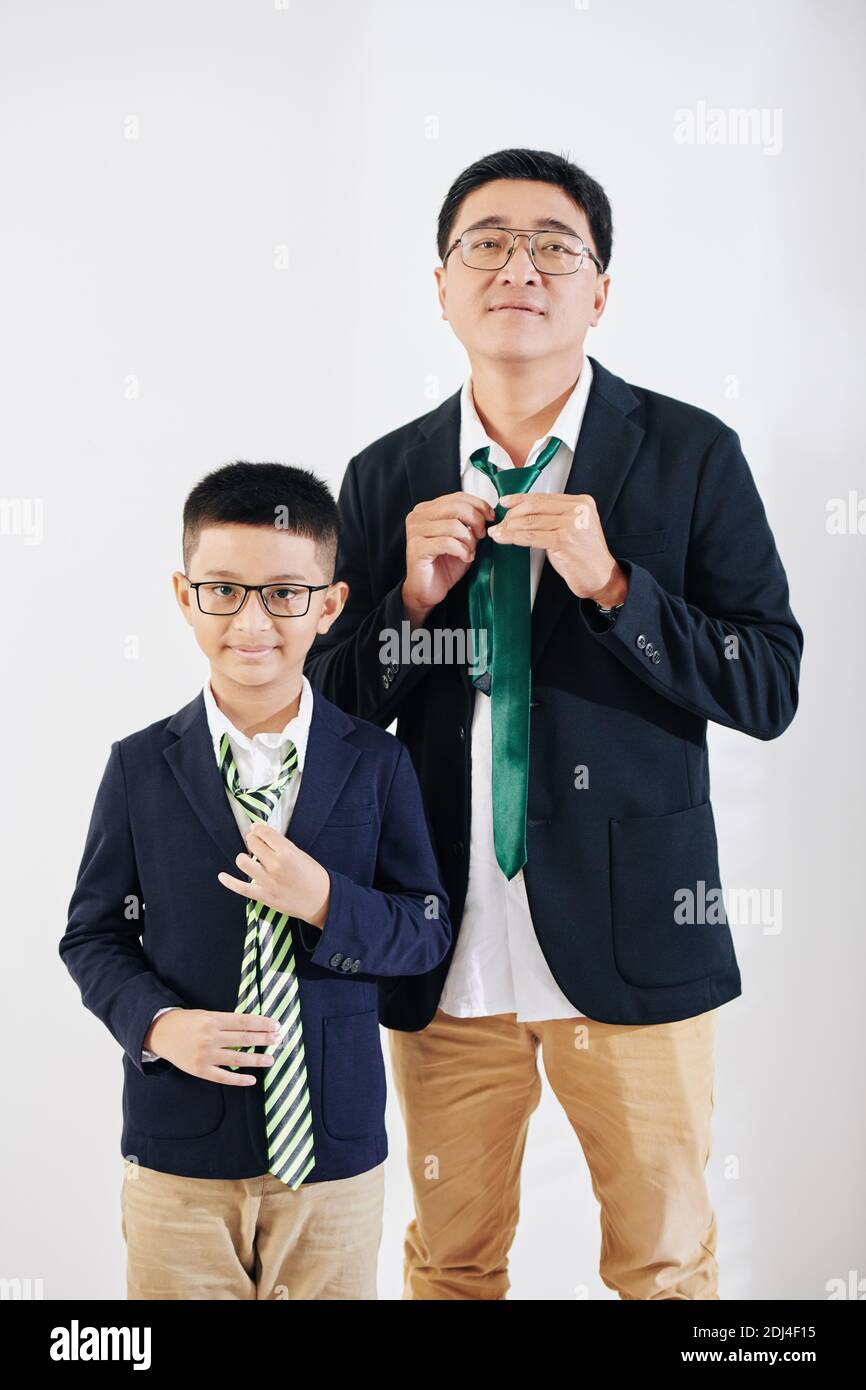 Getting ready for event Stock Photo - Alamy