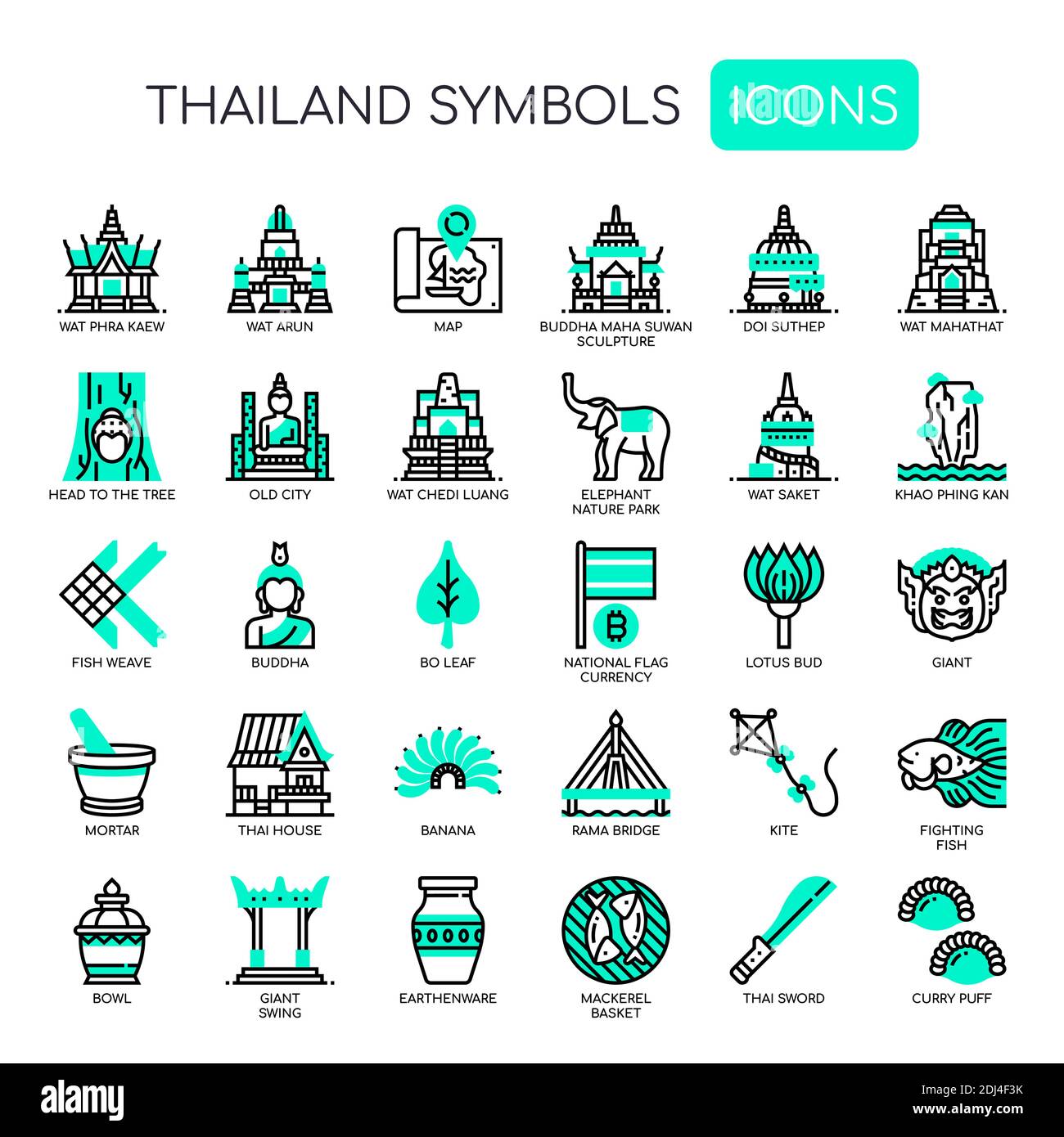 Thailand Map Elephant High Resolution Stock Photography and Images - Alamy