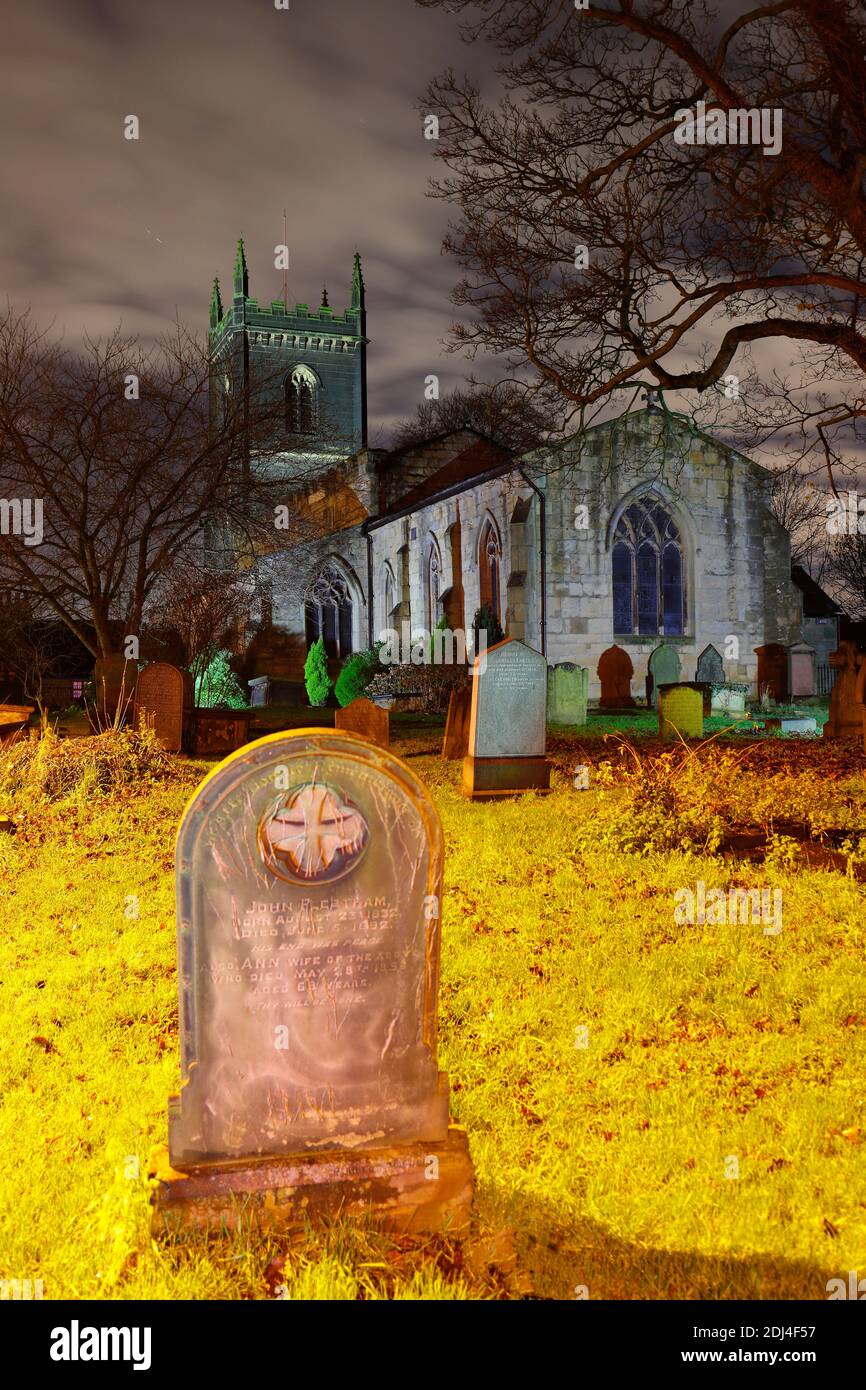 St Mary's Church in Swillington,Leeds,West Yorkshire,UK Stock Photo - Alamy