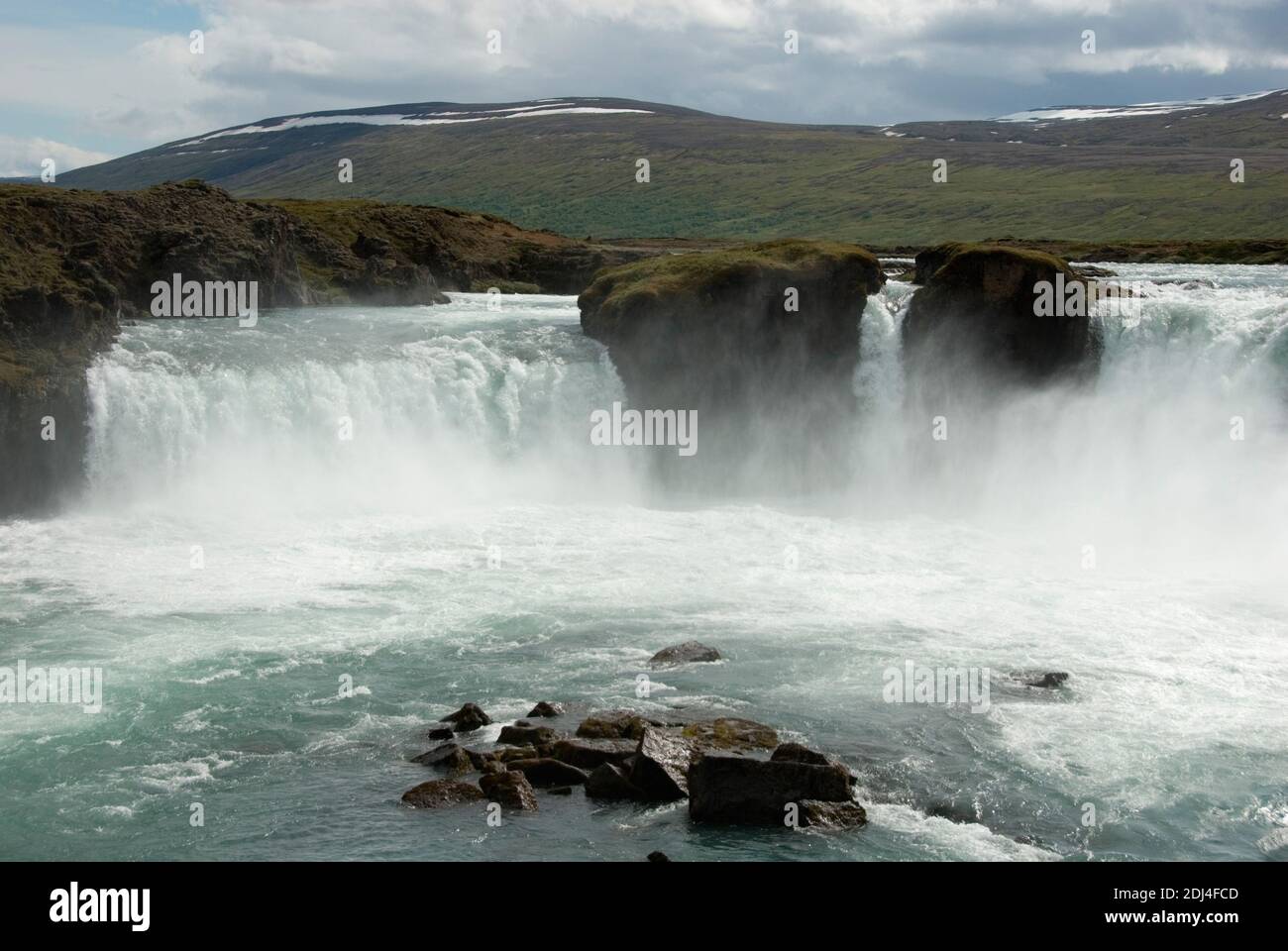 Godafoss Wasserfall - Island Stock Photo - Alamy