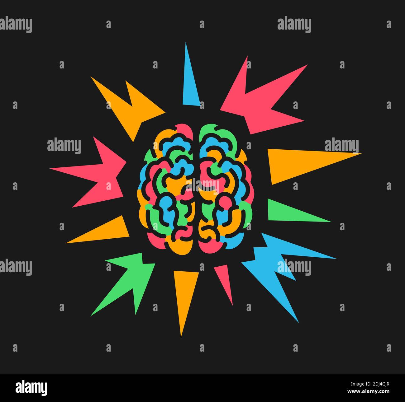 Chaotic mind hi-res stock photography and images - Alamy