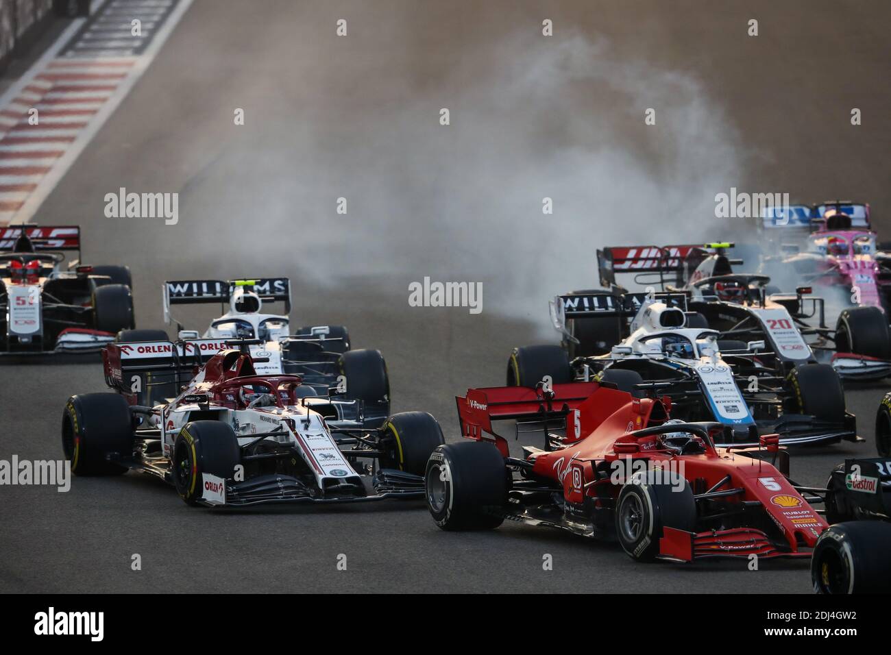 07 RAIKKONEN Kimi (fin), Alfa Romeo Racing ORLEN C39, action during the ...