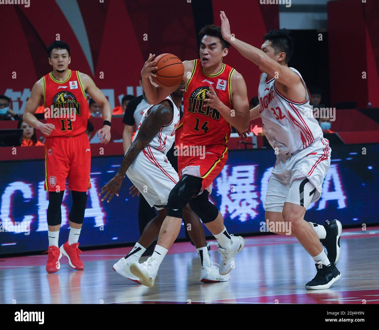 Zhuji, China's Zhejiang Province. 13th Dec, 2020. Zhang Biao (2nd R) of ...