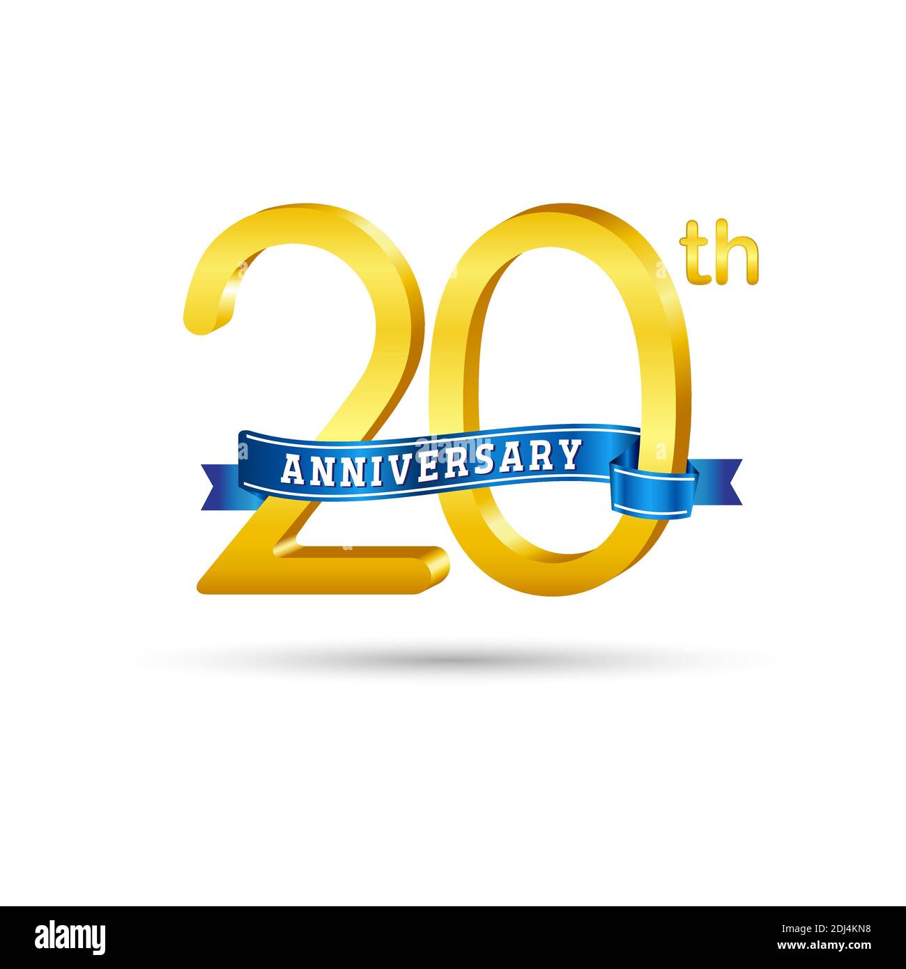 20th anniversary logo hi-res stock photography and images - Alamy