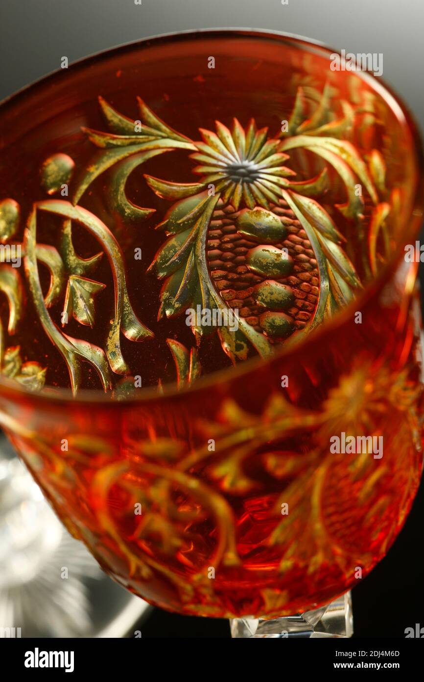 British Glass Foundation Glass Collection Stock Photo - Alamy
