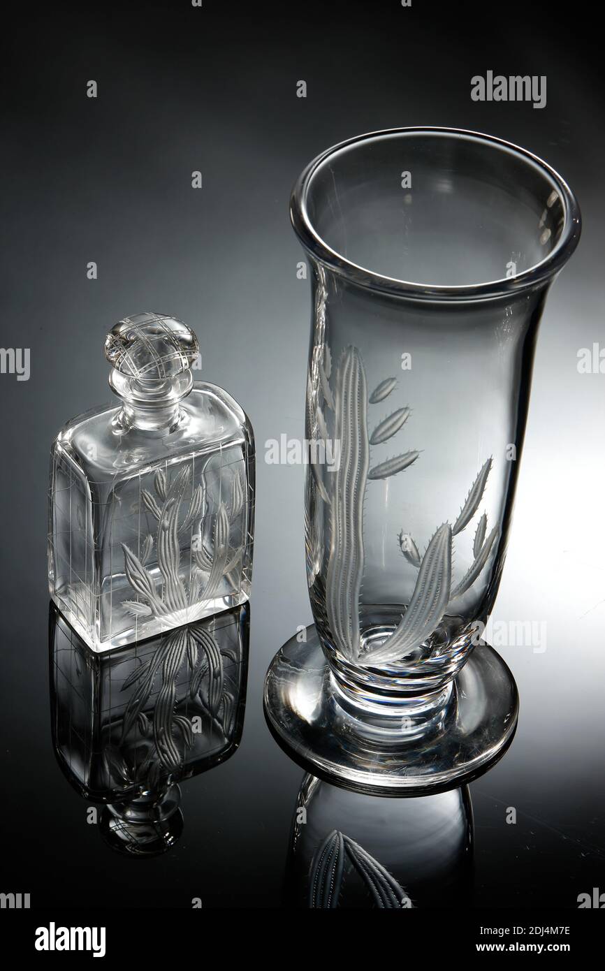 British Glass Foundation Glass Collection Stock Photo - Alamy