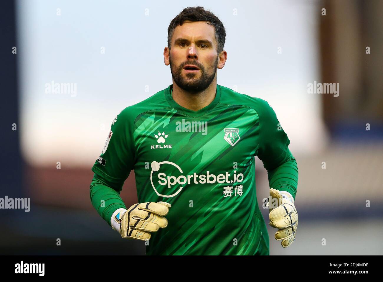 Watford goalkeeper Ben Foster during the Sky Bet Championship match at ...