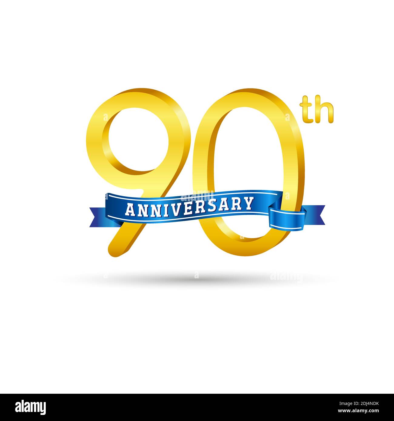 Celebrating 90 years Cut Out Stock Images & Pictures - Alamy
