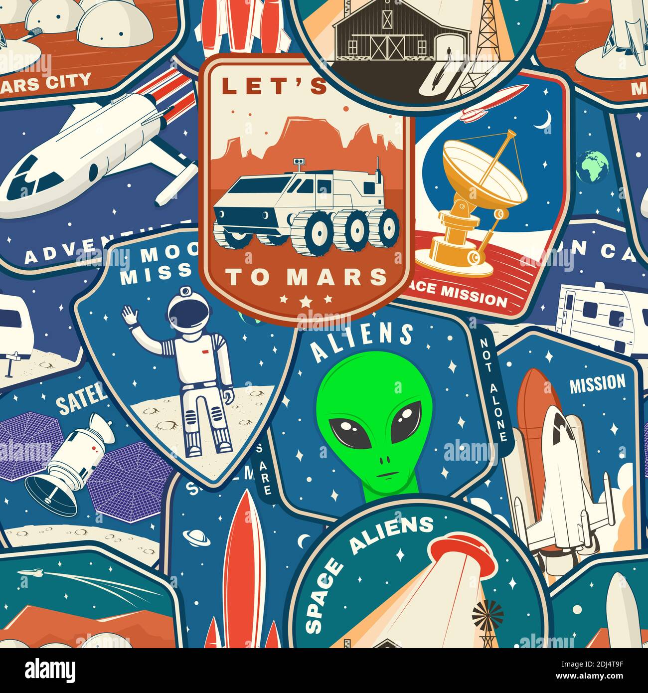 Green Alien Moon Wallpaper