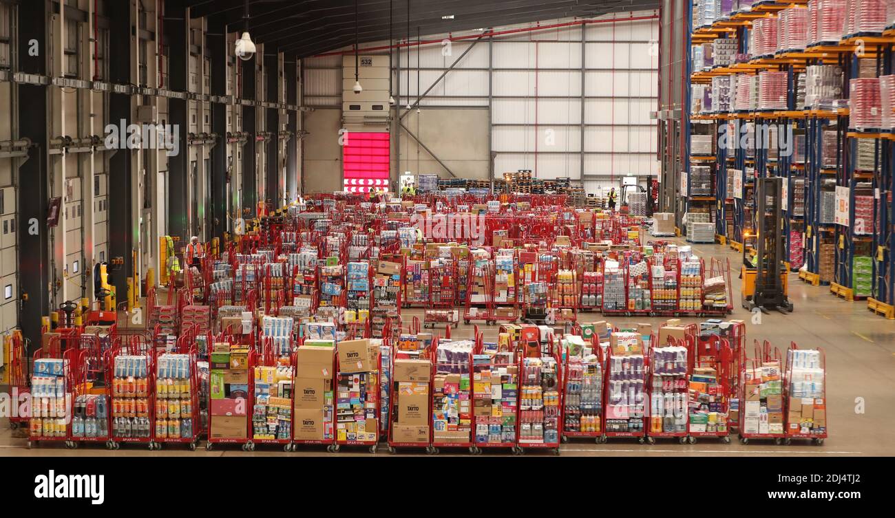 The Henderson Food service retail warehouse in Mallusk near Belfast in ...