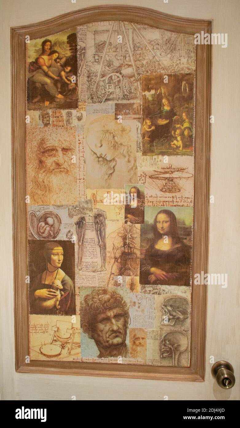 Old patterns on the wall. Old wallpaper. Home decoration Stock Photo ...