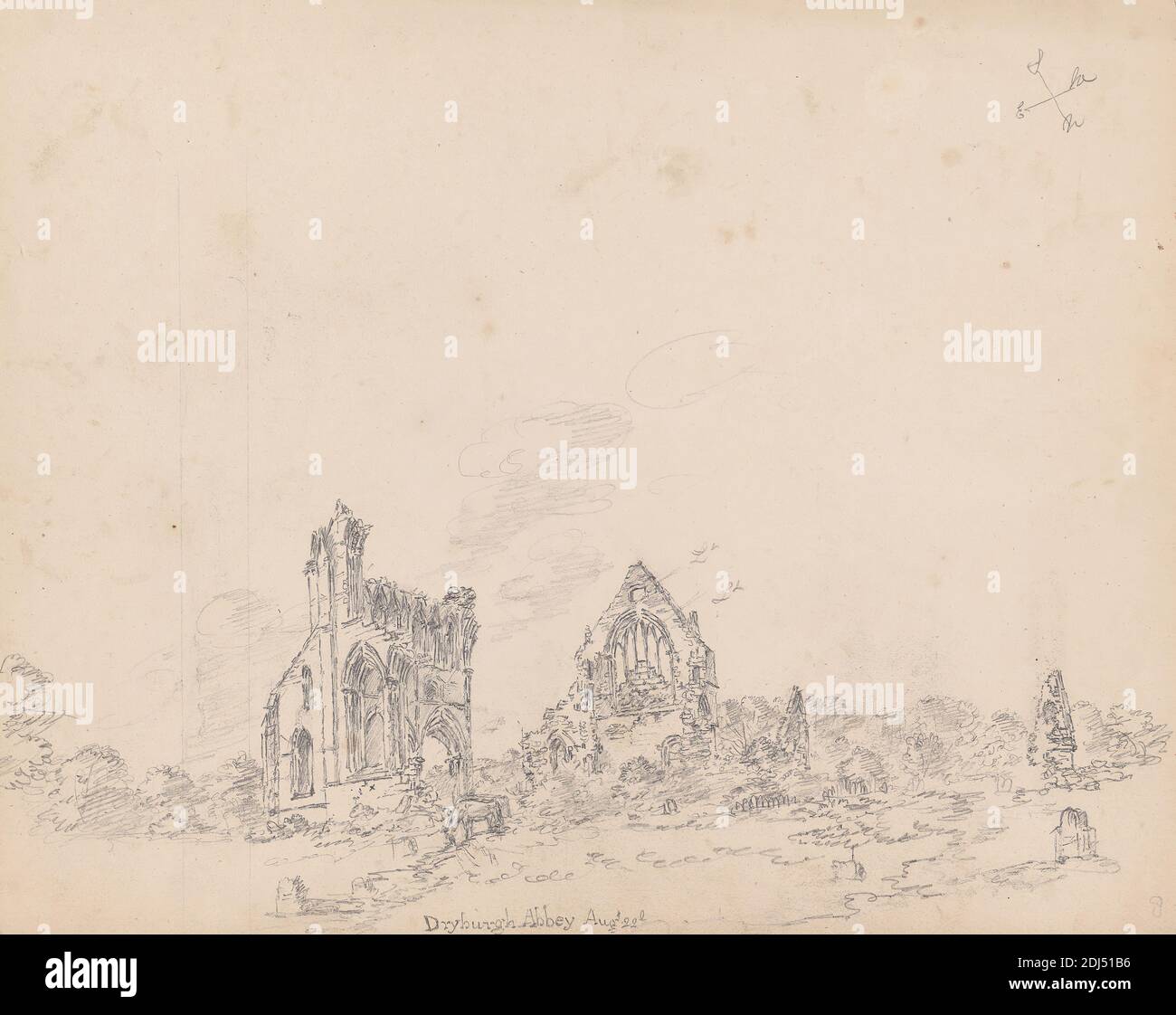 James dryburgh abbey hi-res stock photography and images - Alamy