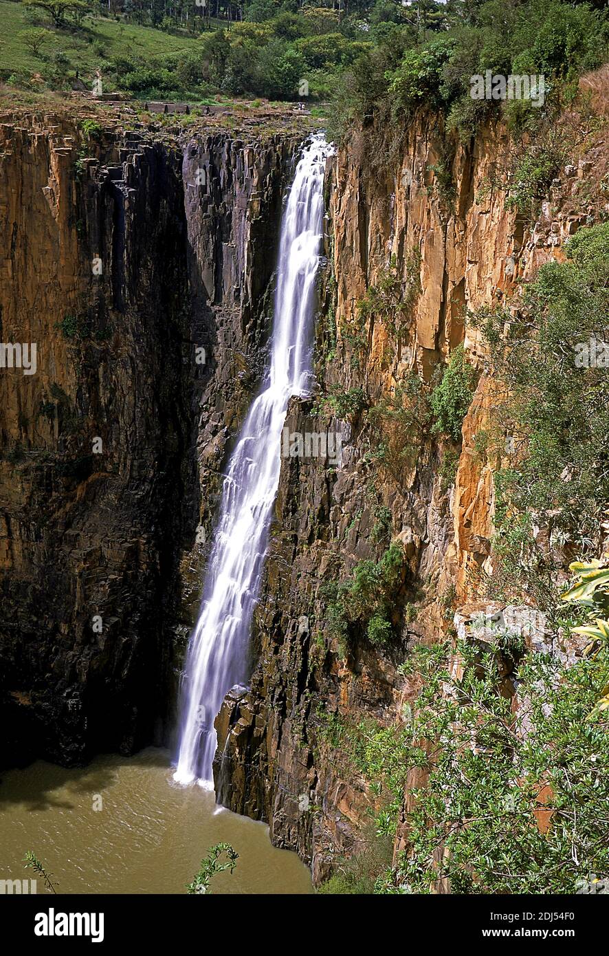 Waterfalls in South Africa Stock Photo - Alamy