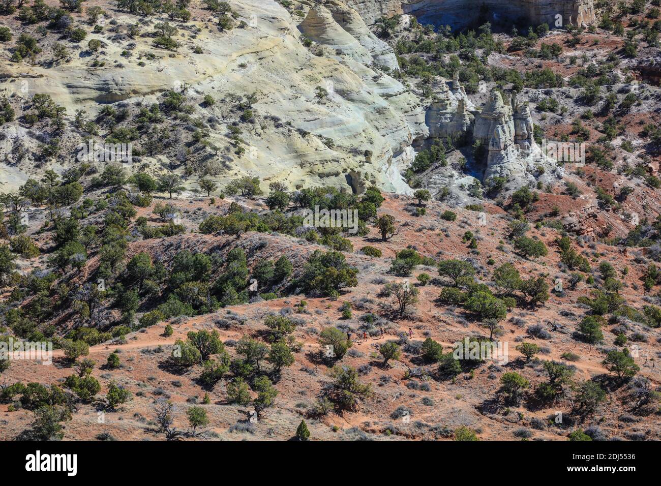 Hiking in Red Rock State Park, near Gallup in Arizona Stock Photo - Alamy