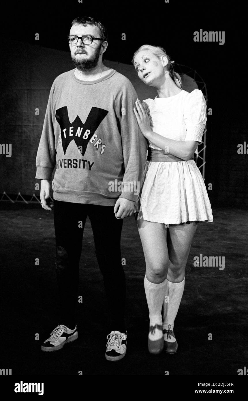 Tony Haygarth (Hamlet) with Ophelia in HAMLET by Shakespeare at the ...