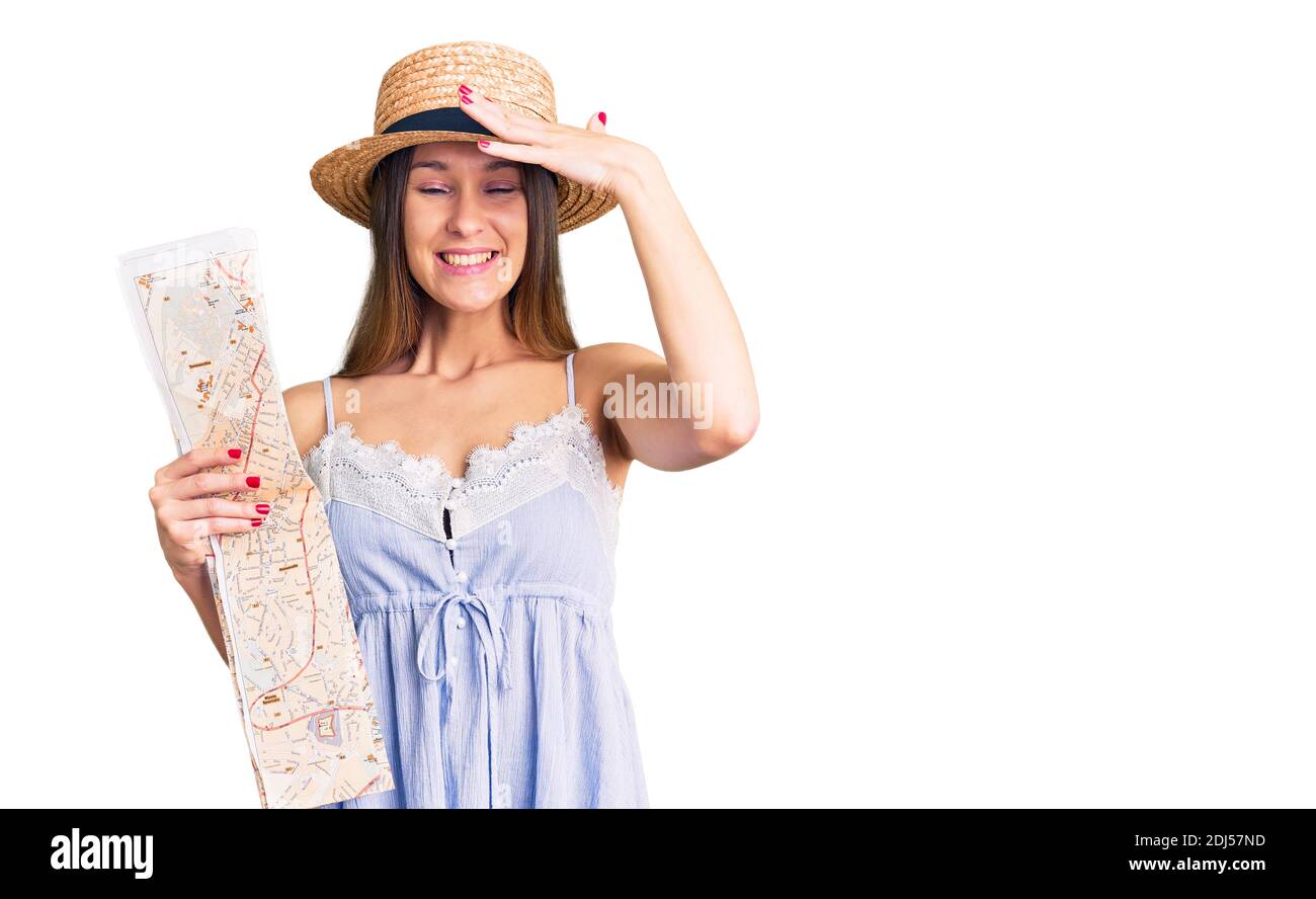 Tired tourist map Cut Out Stock Images & Pictures - Alamy