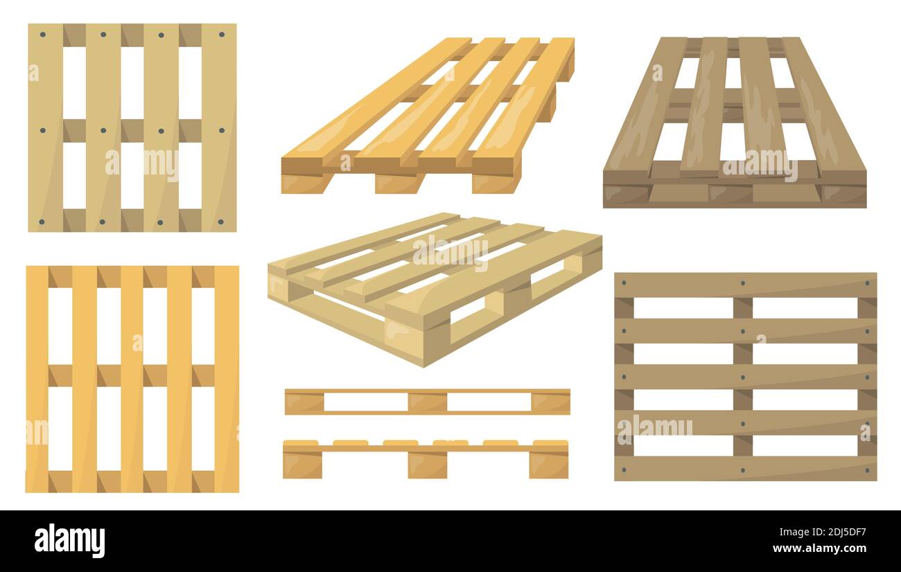 Wooden Pallet Vector Vectors High Resolution Stock Photography and ...