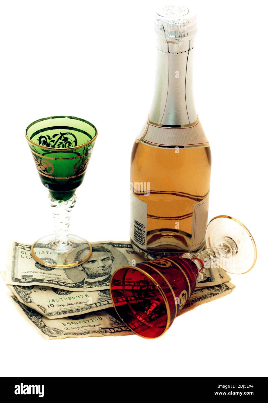 Dollar sign money glasses hi-res stock photography and images - Alamy