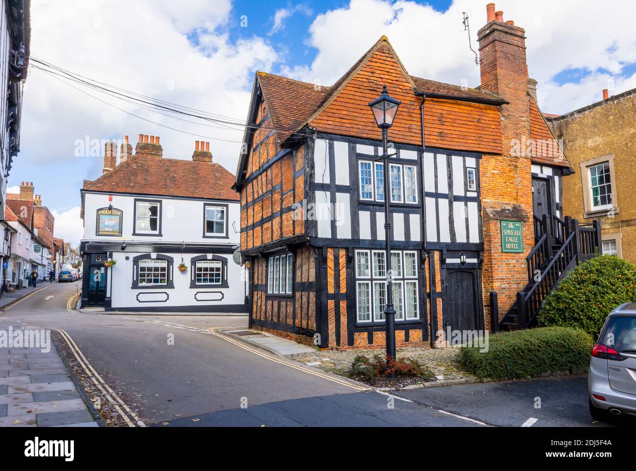 Part of the Spread Eagle Hotel, an historic coaching inn dating from ...