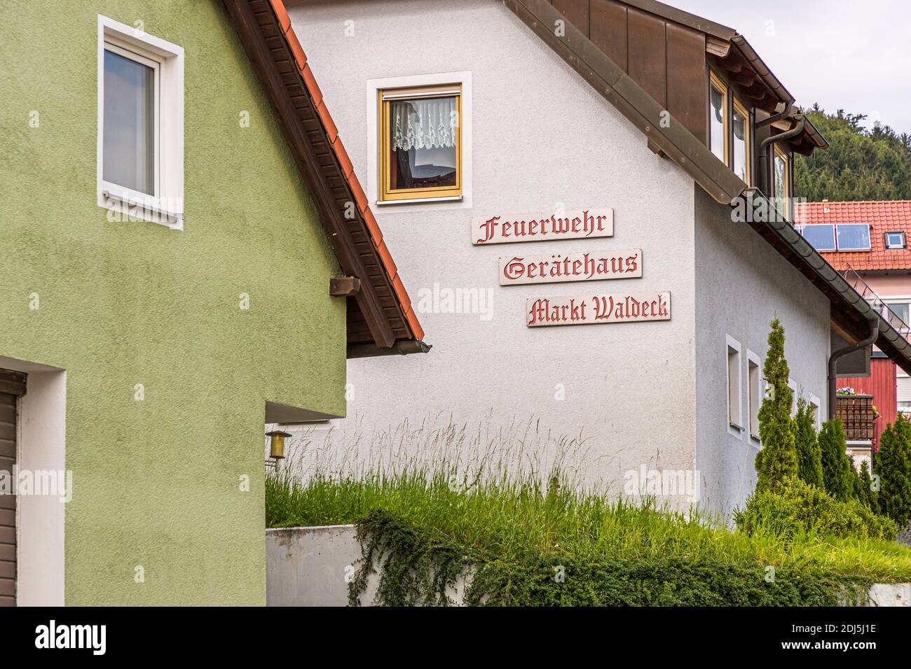 The Bavarian village Waldeck. Kemnath-Waldeck, Germany Stock Photo - Alamy
