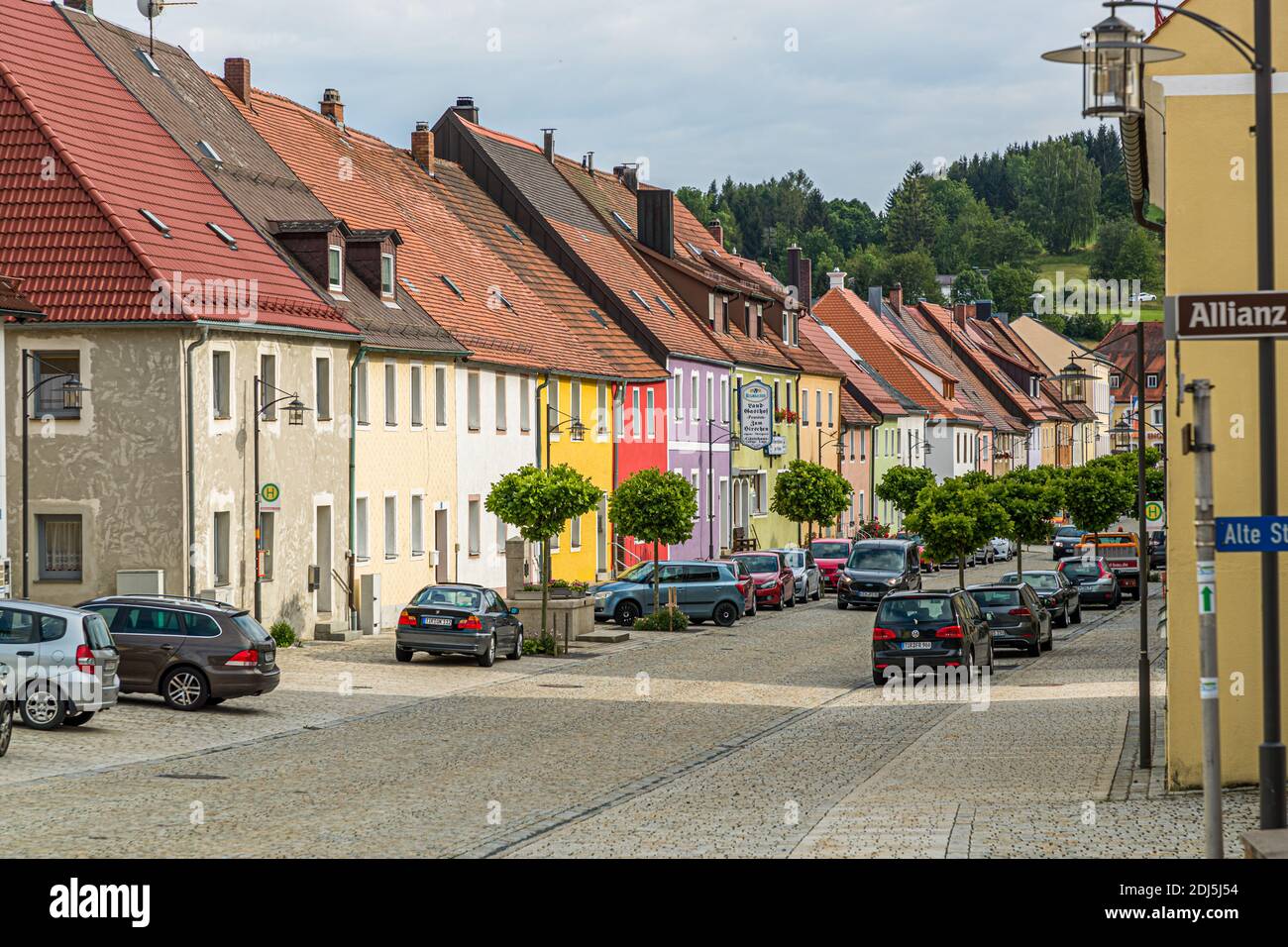 The Bavarian village Waldeck. Kemnath-Waldeck, Germany Stock Photo - Alamy