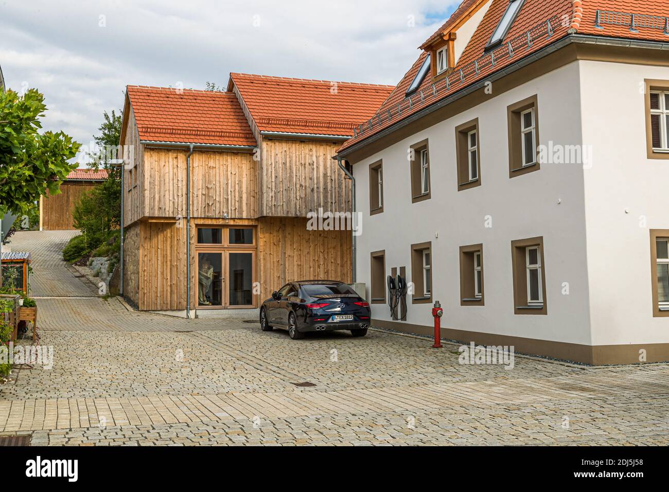 The Bavarian village Waldeck. Kemnath-Waldeck, Germany Stock Photo - Alamy