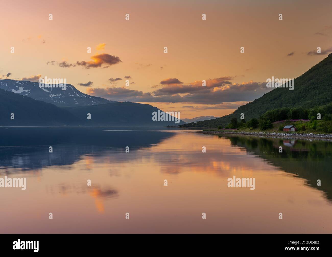 Panorama ocean sunset hi-res stock photography and images - Alamy