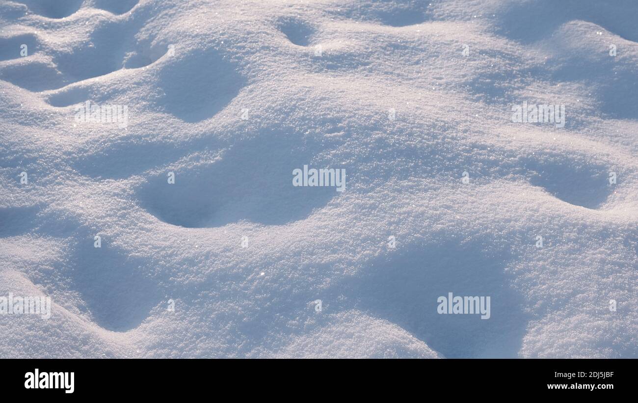 White fine snow surface texture background texture, winter background ...