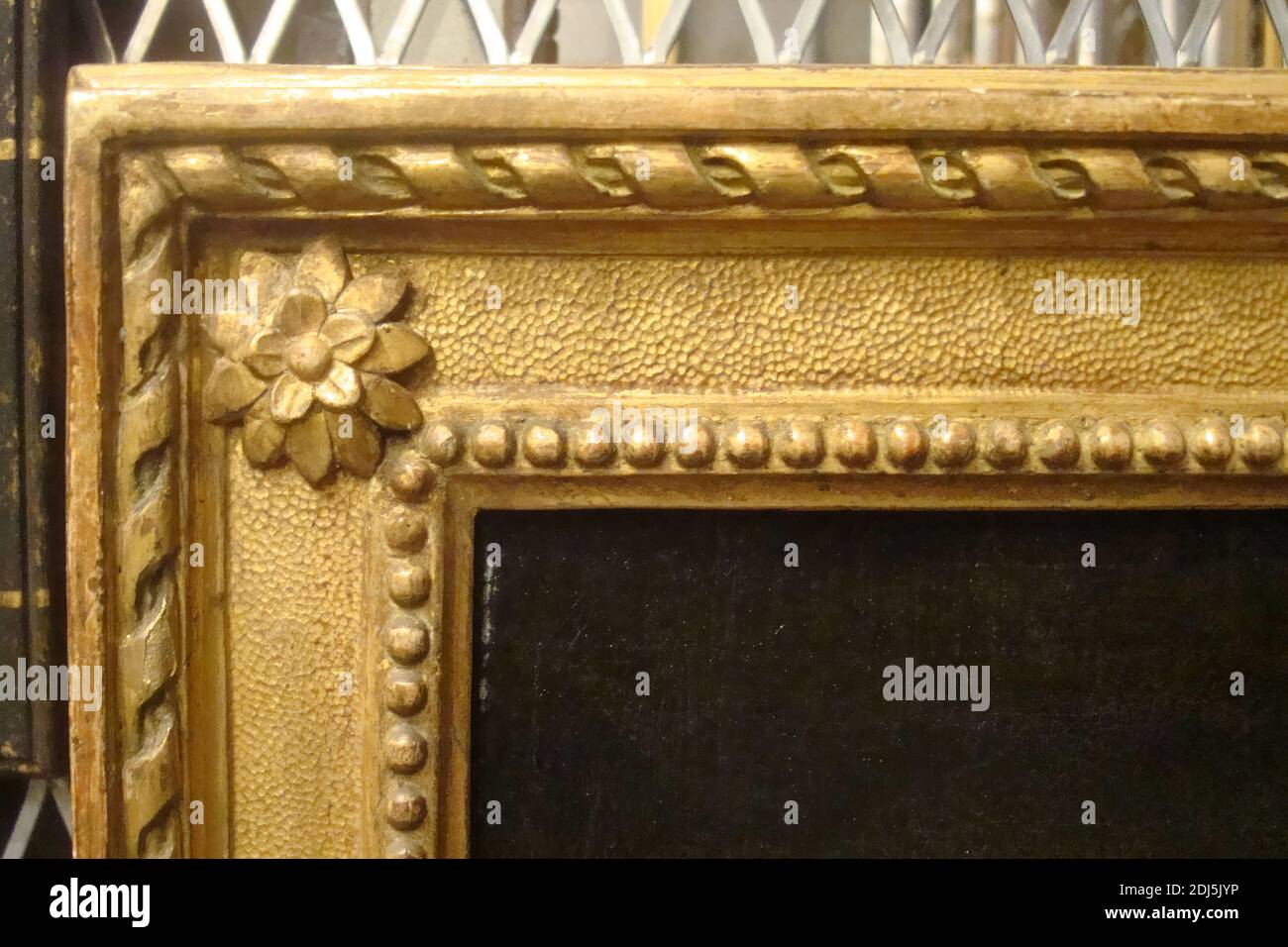 British, Neoclassical frame, Unknown framemaker, 4th quarter of 18th century, Carved wood, later ...