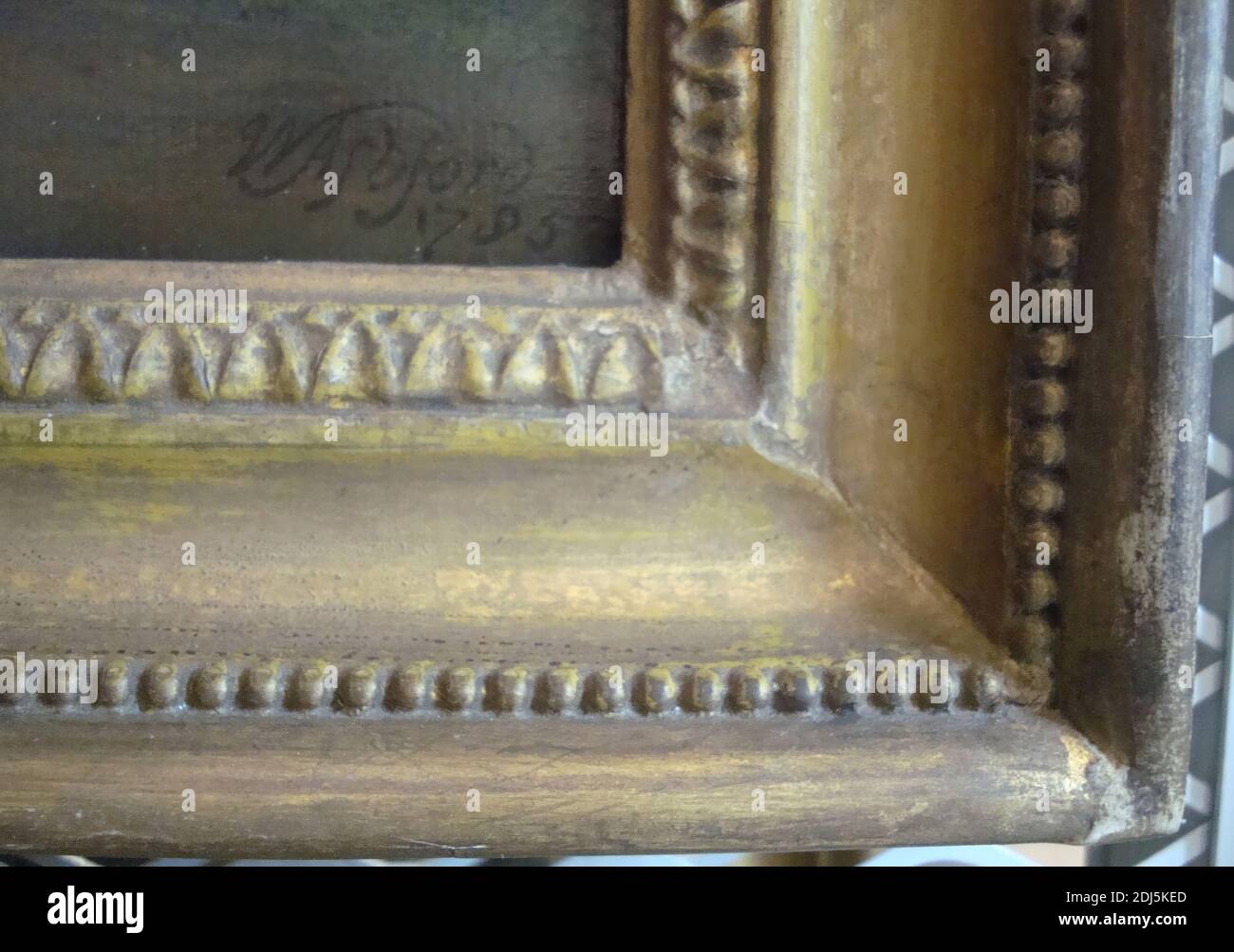 British, Neoclassical frame, Unknown framemaker, late 18th to early 19th century, Wood and compo ...