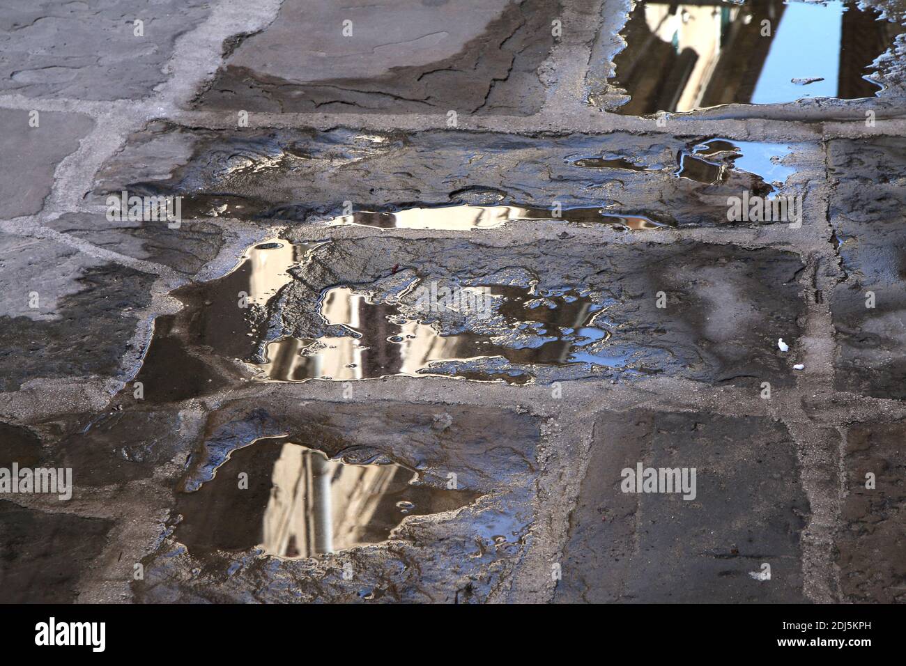 Pavement On Titov Trg In Koper, Slovenia Stock Photo - Alamy