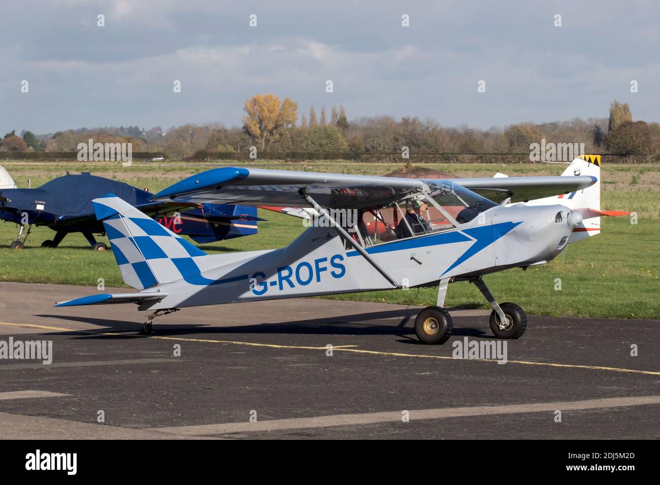 G-ROFS Bond RF Groppo Trail at Wellesbourne Mountford Airfield November ...