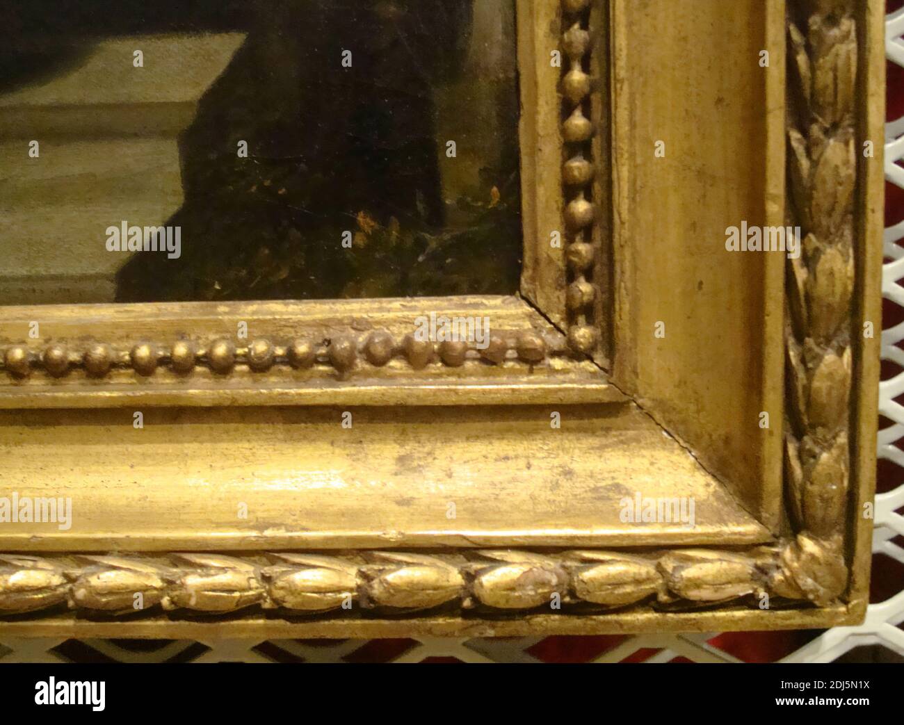 British, Neoclassical frame, Unknown framemaker, 4th quarter of 18th century, Carved wood and ...