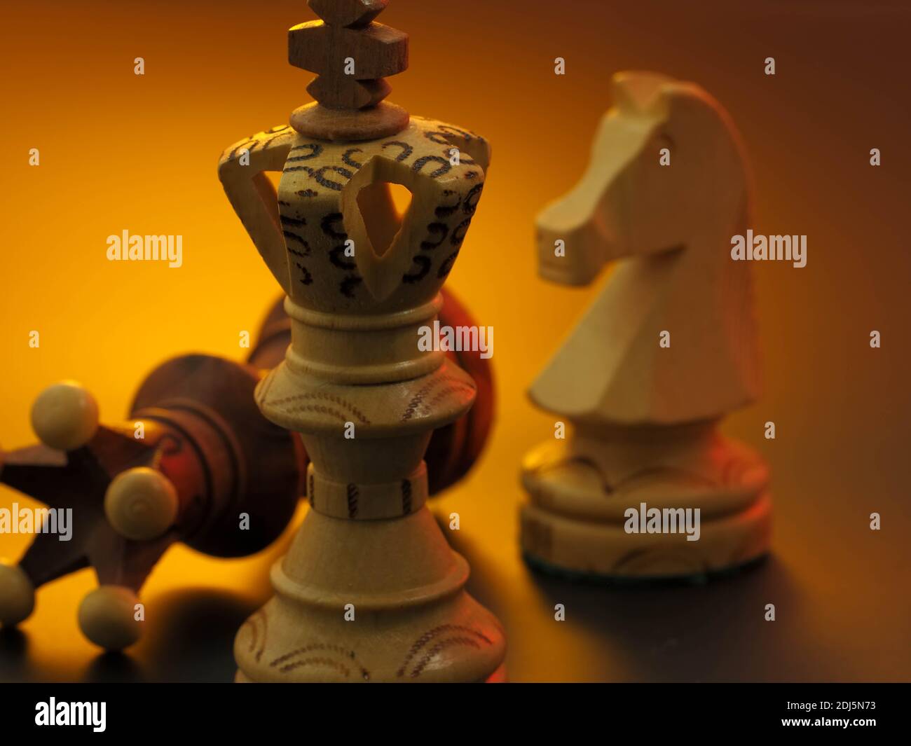 chess game concept for competition idea and strategy Stock Photo - Alamy