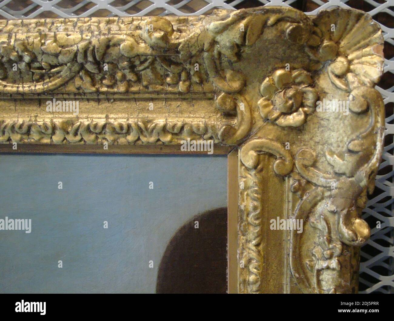 British, Louis XIV style frame, Unknown framemaker, 18th century, Carved wood, later oil gilding ...