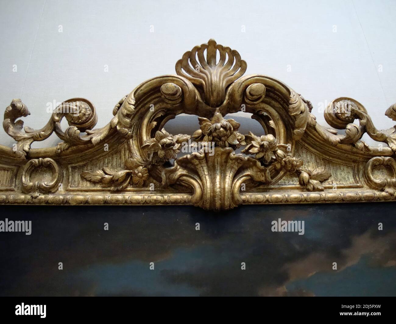 British, Rococo with fronton frame, Unknown framemaker, 3rd quarter of ...