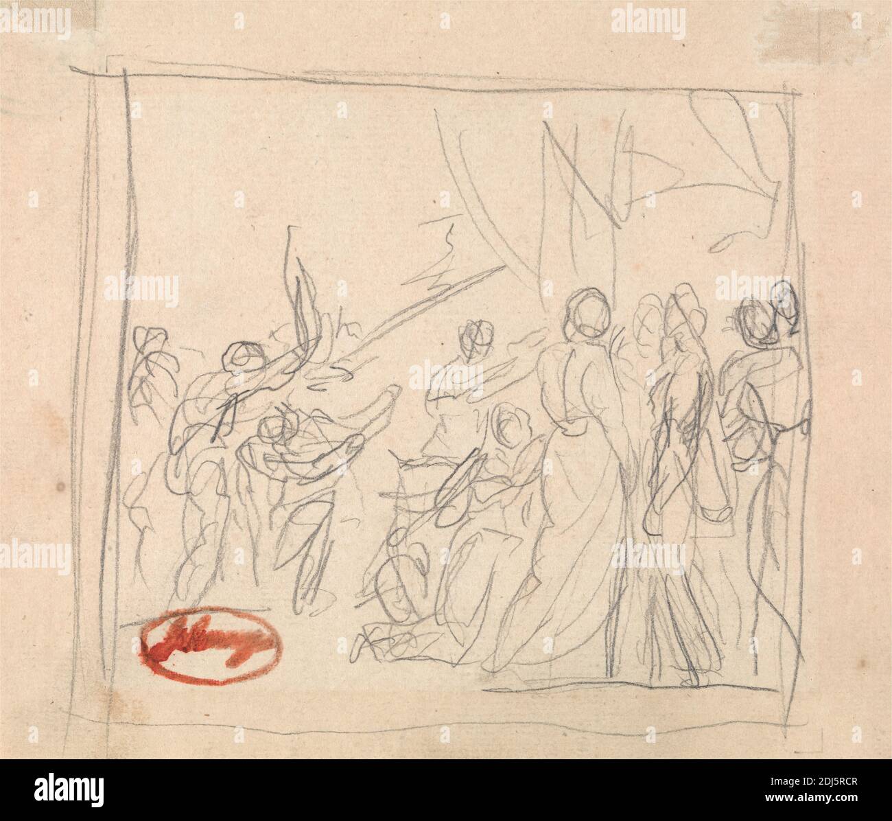 The Croquet Match Gone Awry, George Romney, 1734–1802, British, ca ...